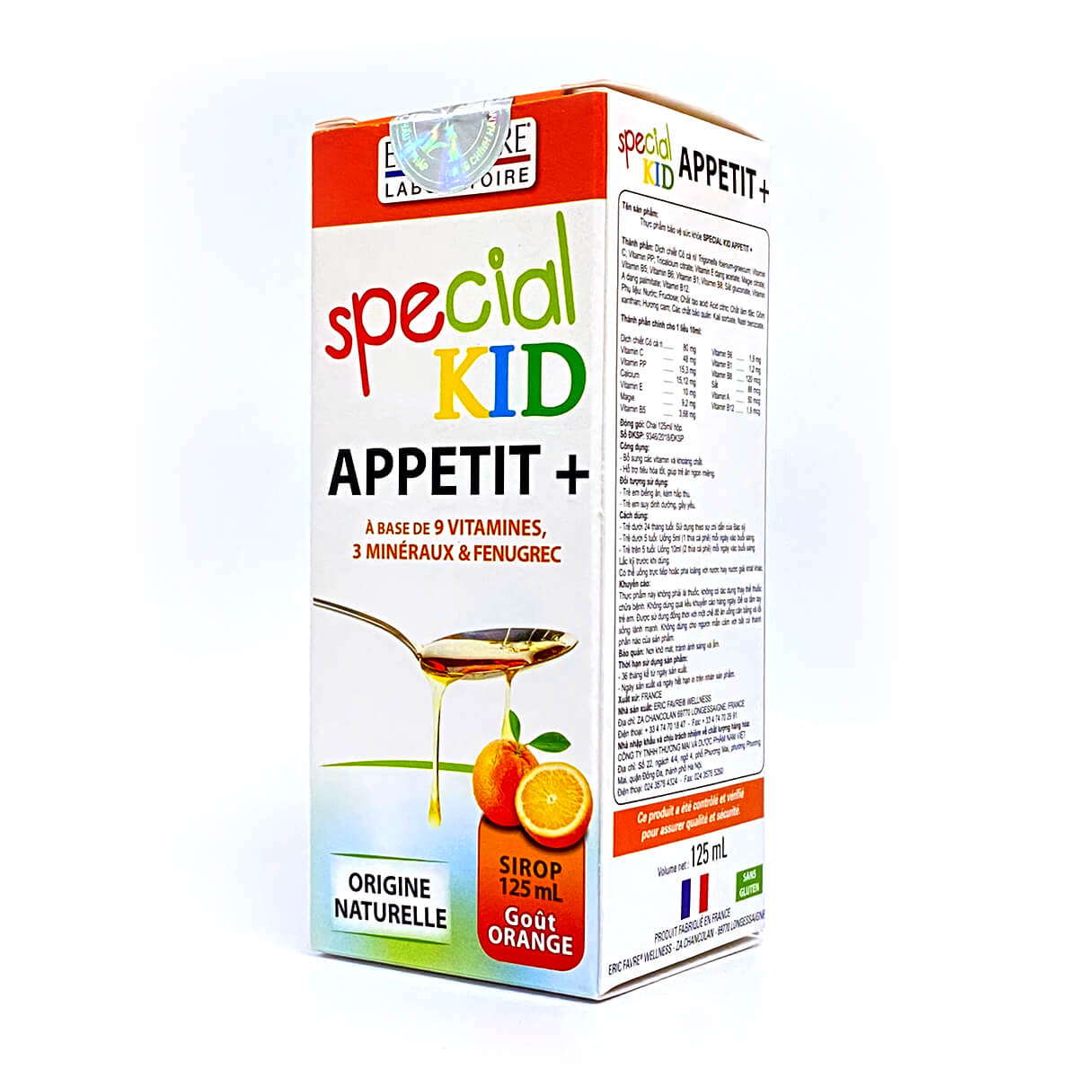 SKid Appetite+ Organge flavour 125ml syrup - Dược phẩm Huỳnh Gia