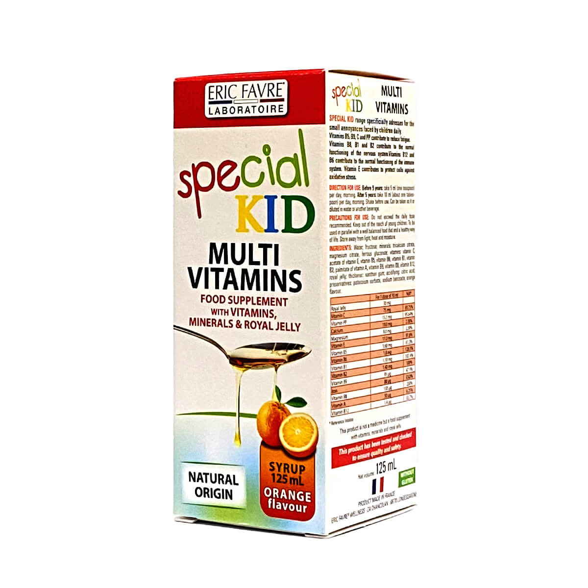 SKid Multi vitamins Orange flavour 125ml syrup - Dược phẩm Huỳnh Gia