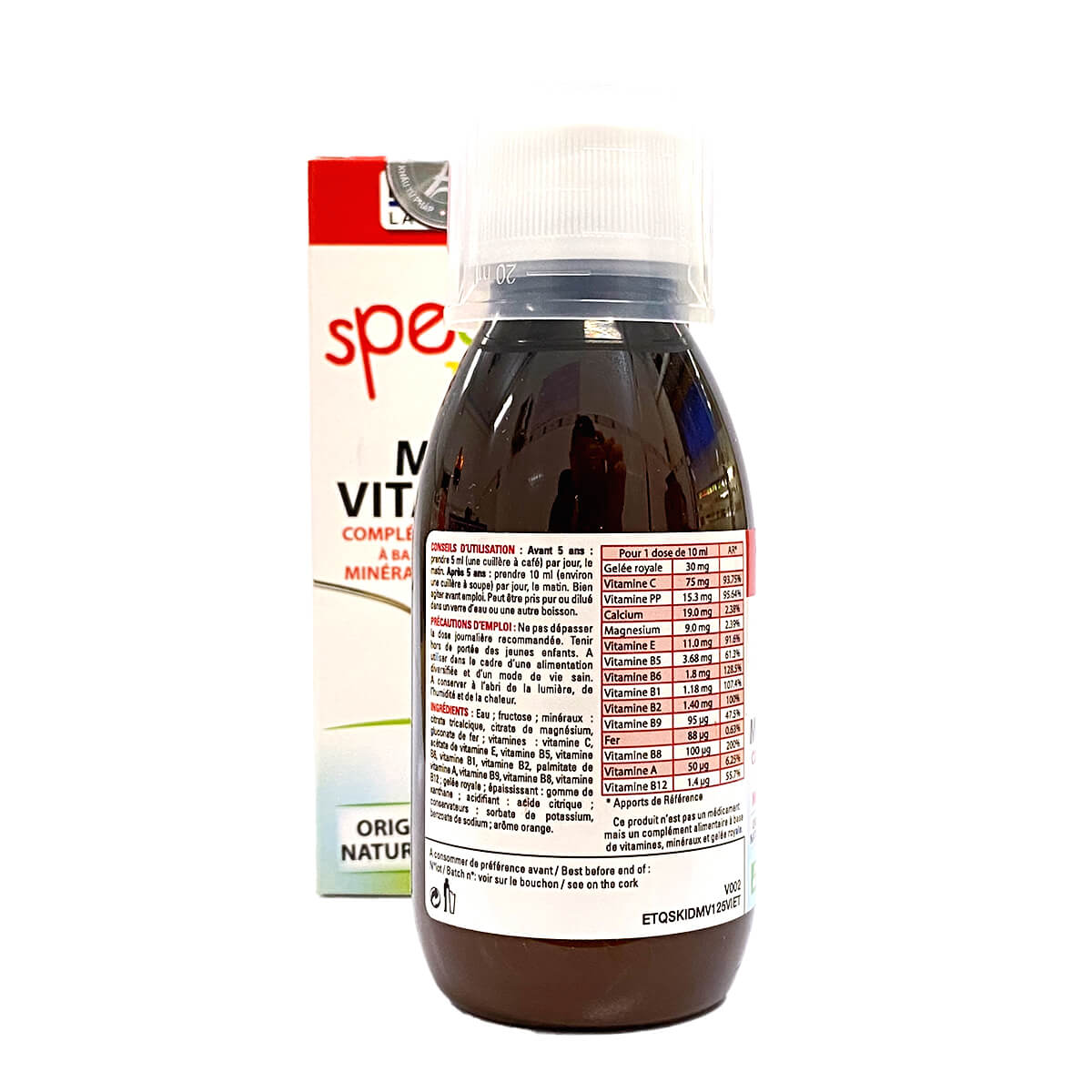 SKid Multi vitamins Orange flavour 125ml syrup - Dược phẩm Huỳnh Gia