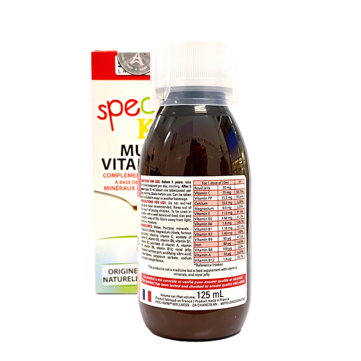 SKid Multi vitamins Orange flavour 125ml syrup - Dược phẩm Huỳnh Gia