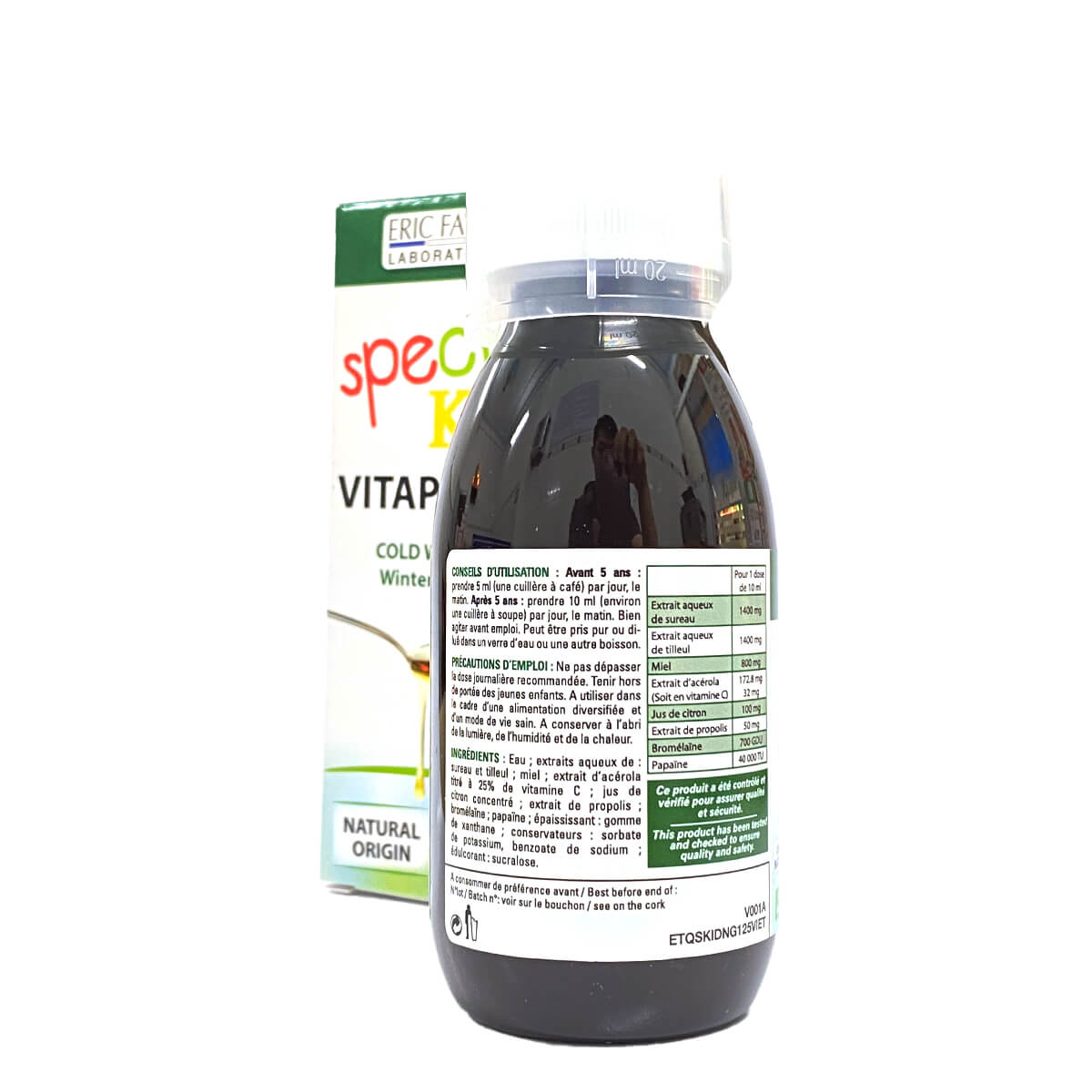 SKid Vitaprolis Lemon honey flavour 125ml syrup - Dược phẩm Huỳnh Gia
