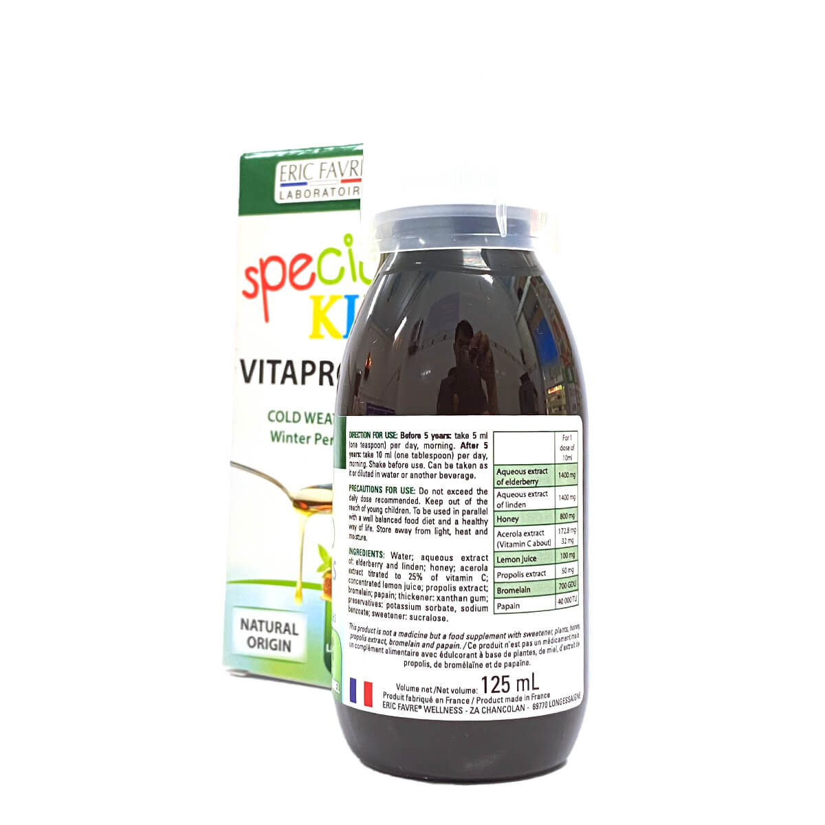 SKid Vitaprolis Lemon honey flavour 125ml syrup - Dược phẩm Huỳnh Gia